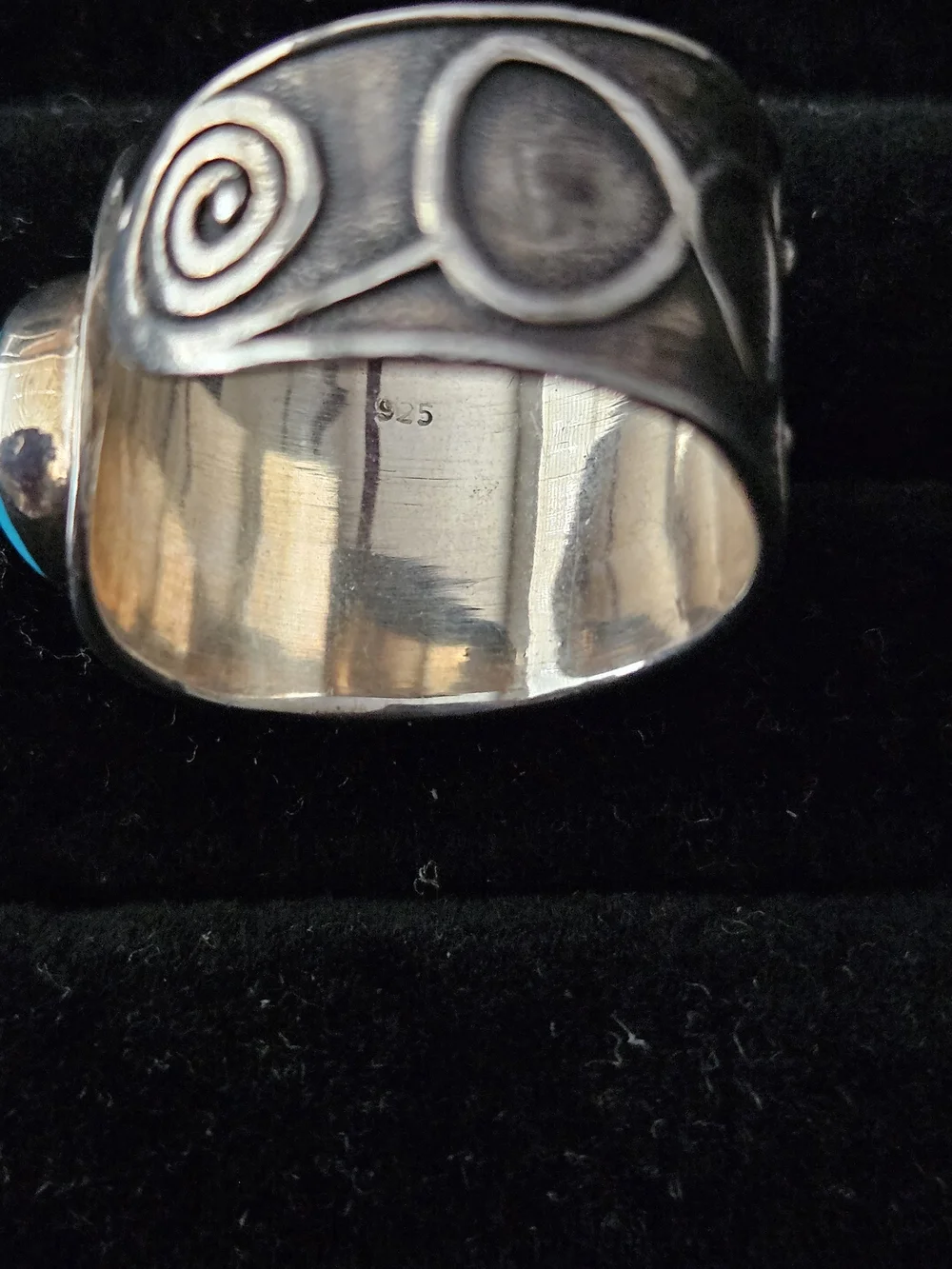 Jewelry | S925 Ring With Bright Turquoise Stone | Poshmark